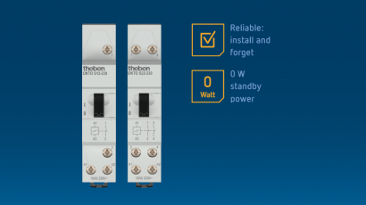 Impulse switch OKTO for easy control of lighting | Theben AG