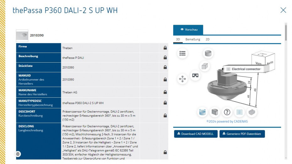 Theben AG - KNX building systems technology and presence/motion ...