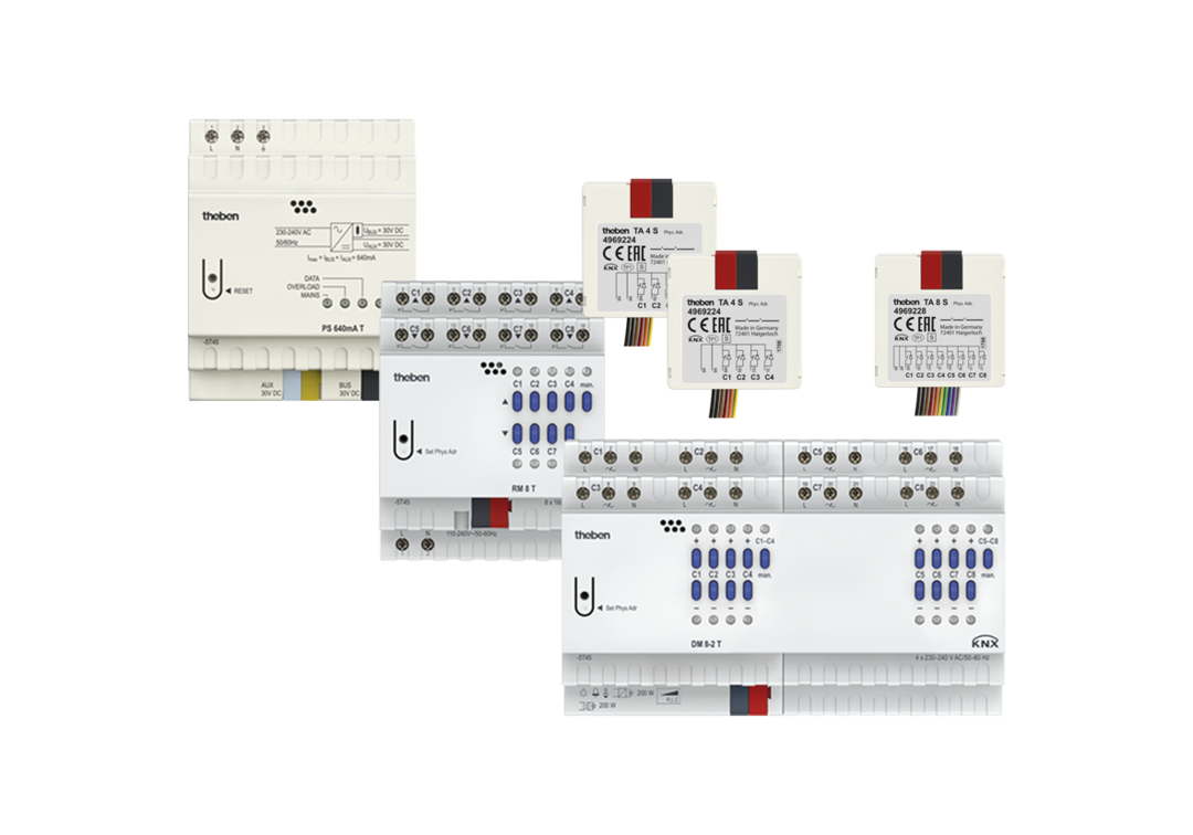KNX Set 2 FIX | System devices | KNX | Home and Building control | Theben
