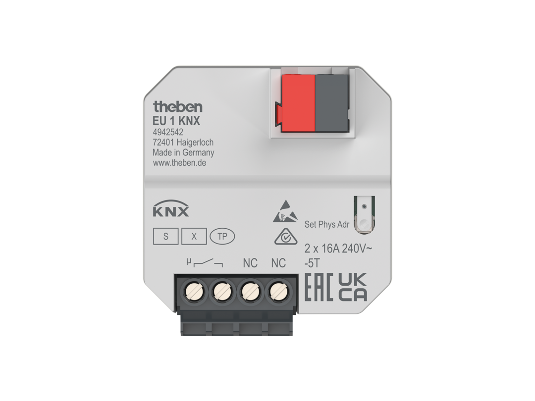 EU 1 KNX | Actuators | KNX | Home and Building control | Theben