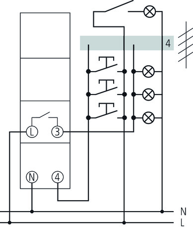 ELPA 8 | DIN rail | Staircase time switches | Time and light control ...