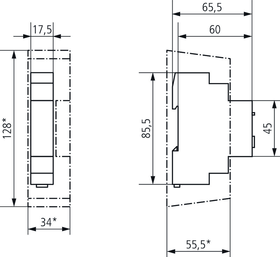 TR 608 top2 S | Weekly program | DIN rail | Digital time switches ...