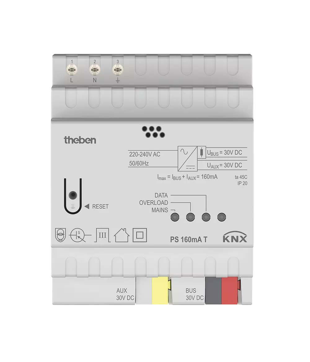 PS 160 mA T KNX | System devices and sets | KNX | Theben