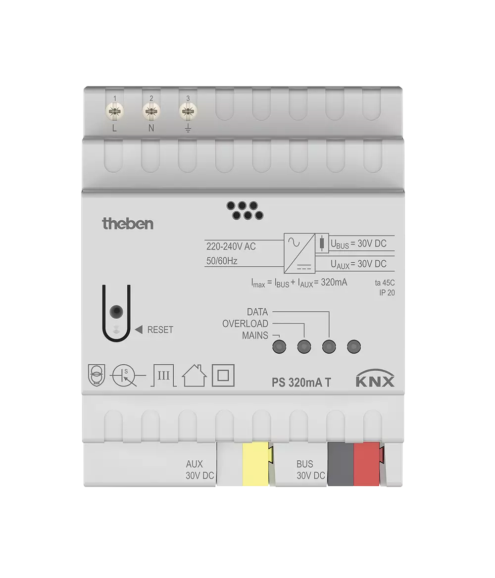 PS 320 mA T KNX | System devices and sets | KNX | Theben