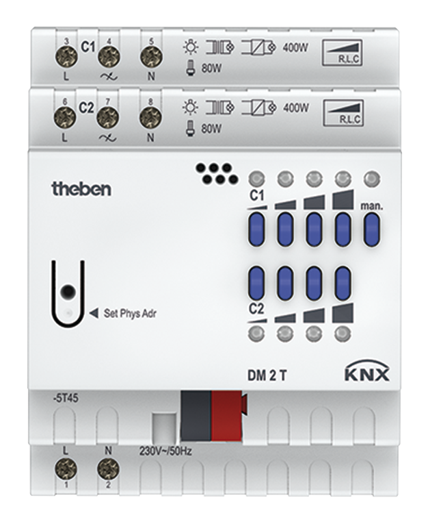 DM 2 T KNX Aktoren | Theben