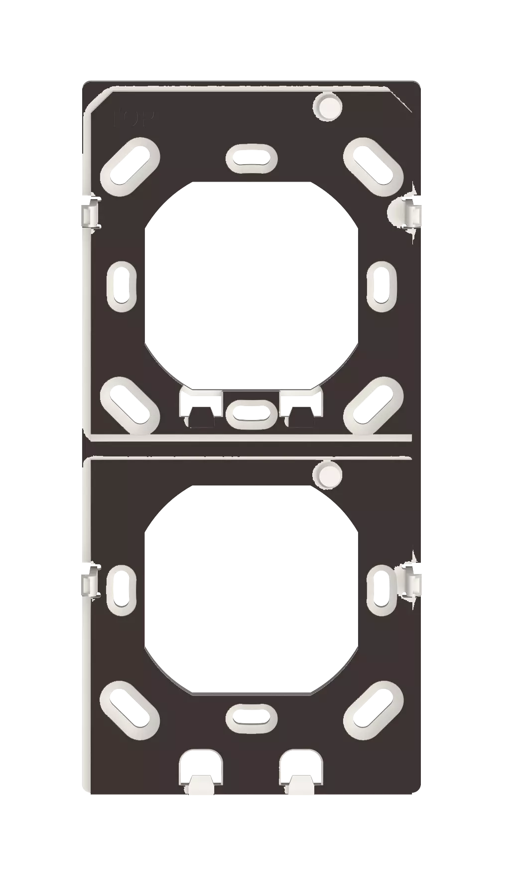 2-way mounting plate iON BK | Mounting and fixing | Accessories | Theben