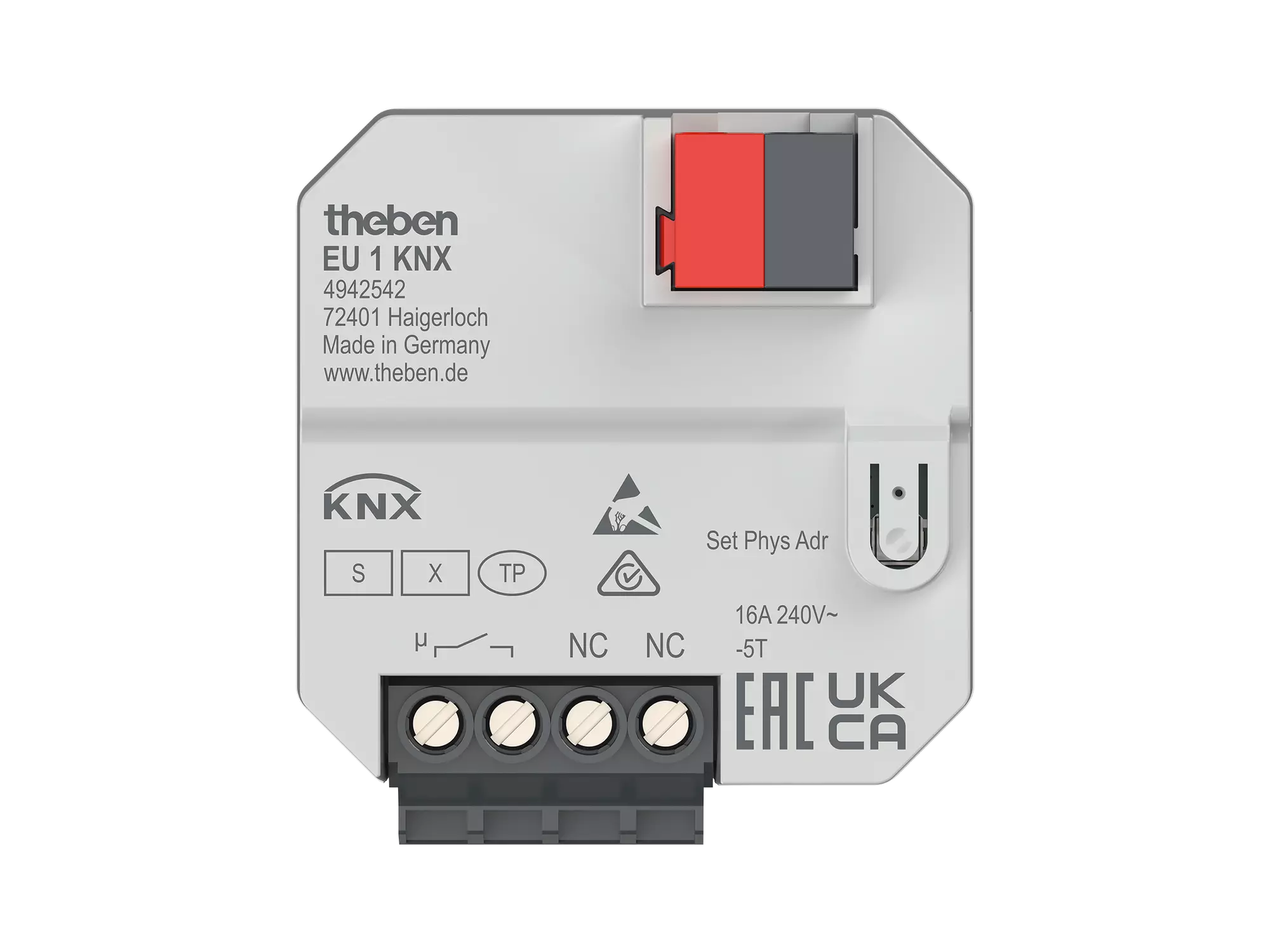 EU 1 KNX | Flush-mounted actuators | KNX | Theben