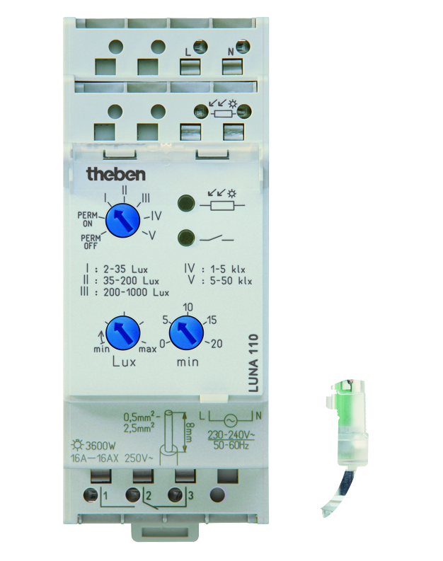 LUNA 110 AL 24V | Analogue | DIN rail | Twilight switches | Time and ...