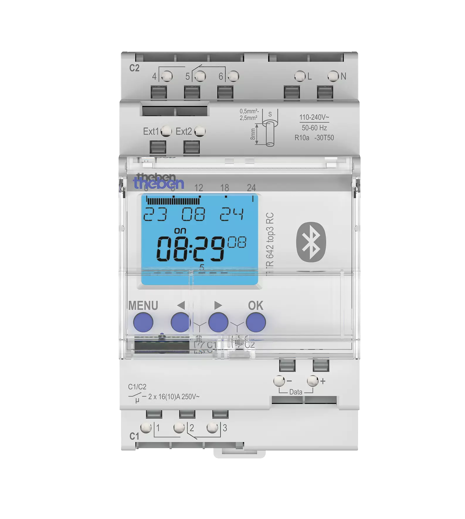 TR 642 top3 BLE RC | DIN rail | Digital time switches | Time and light ...