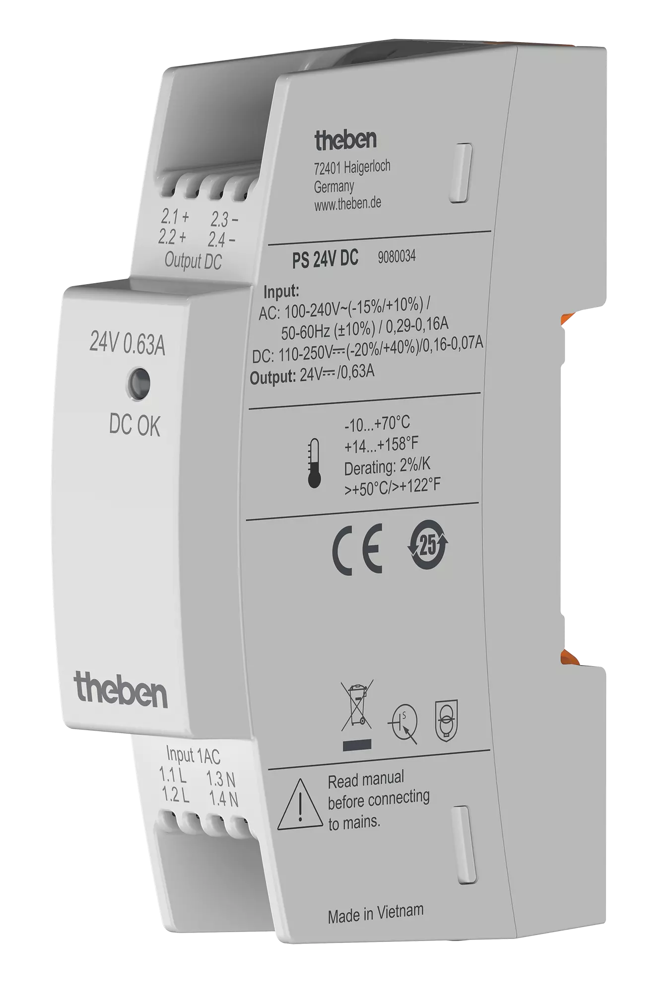 PS 24V DC | Modules | Accessories | Theben