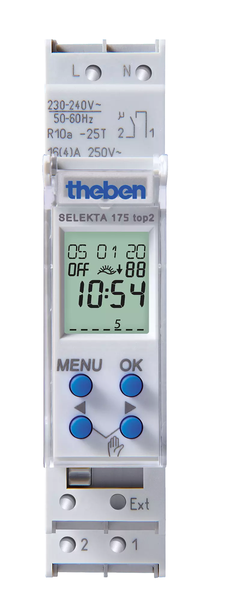 SELEKTA 175 top2 | DIN rail | Digital time switches | Time and light ...