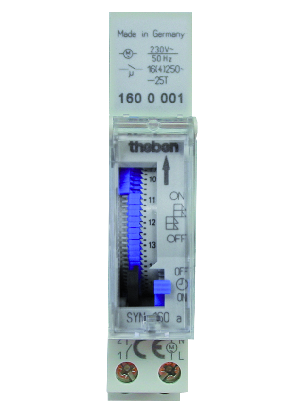 SYN 160 a | Daily program | DIN rail | Analogue time switches | Time ...