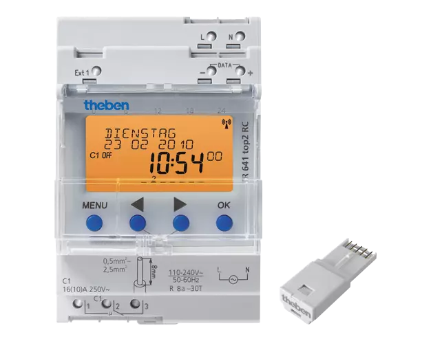 TR 641 top2 RC 24V | DIN-Schiene | Digitale Zeitschaltuhren | Zeit- und ...